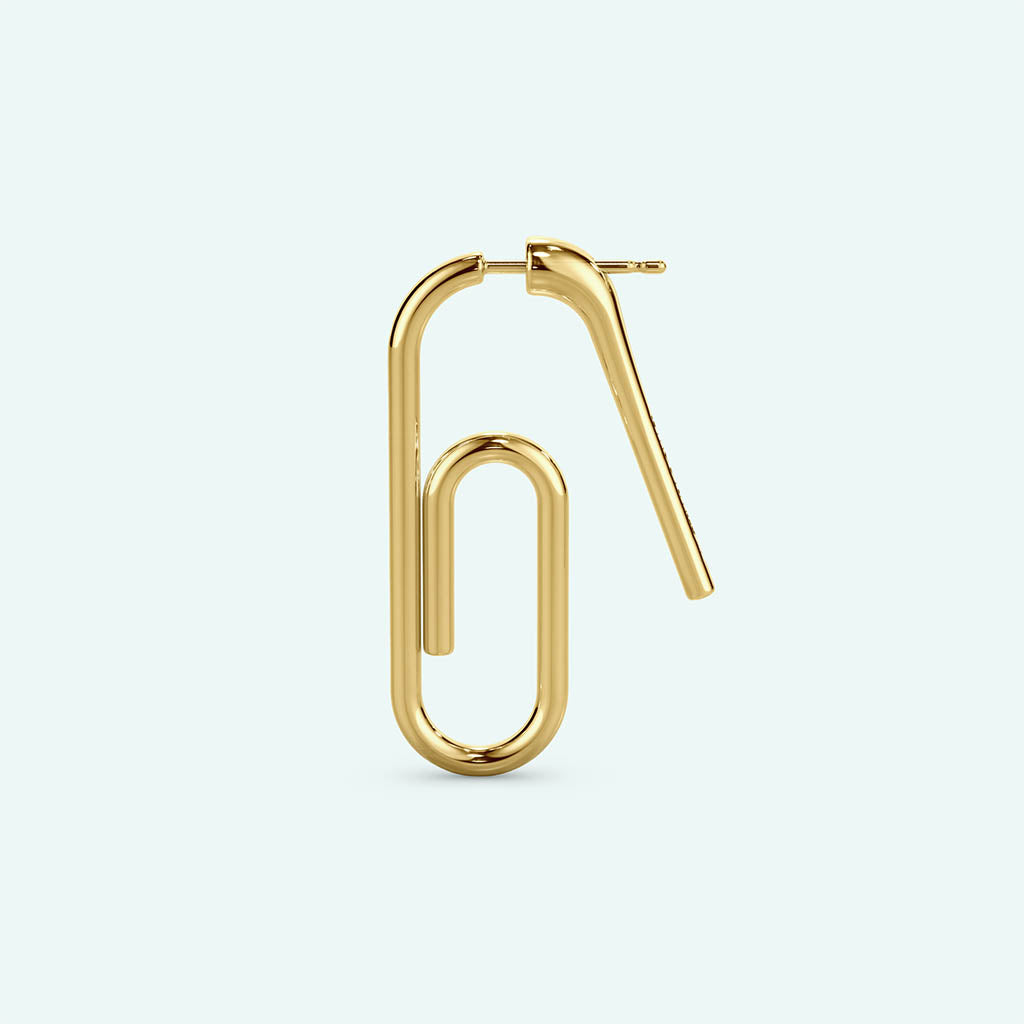 Mini Paper Clip Earring – STUDIOCULT