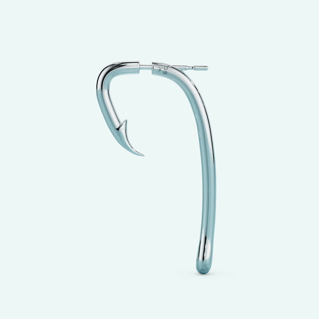 Mini Fish Hook Earring 🐟 STUDIOCULT | Shop Now ↯