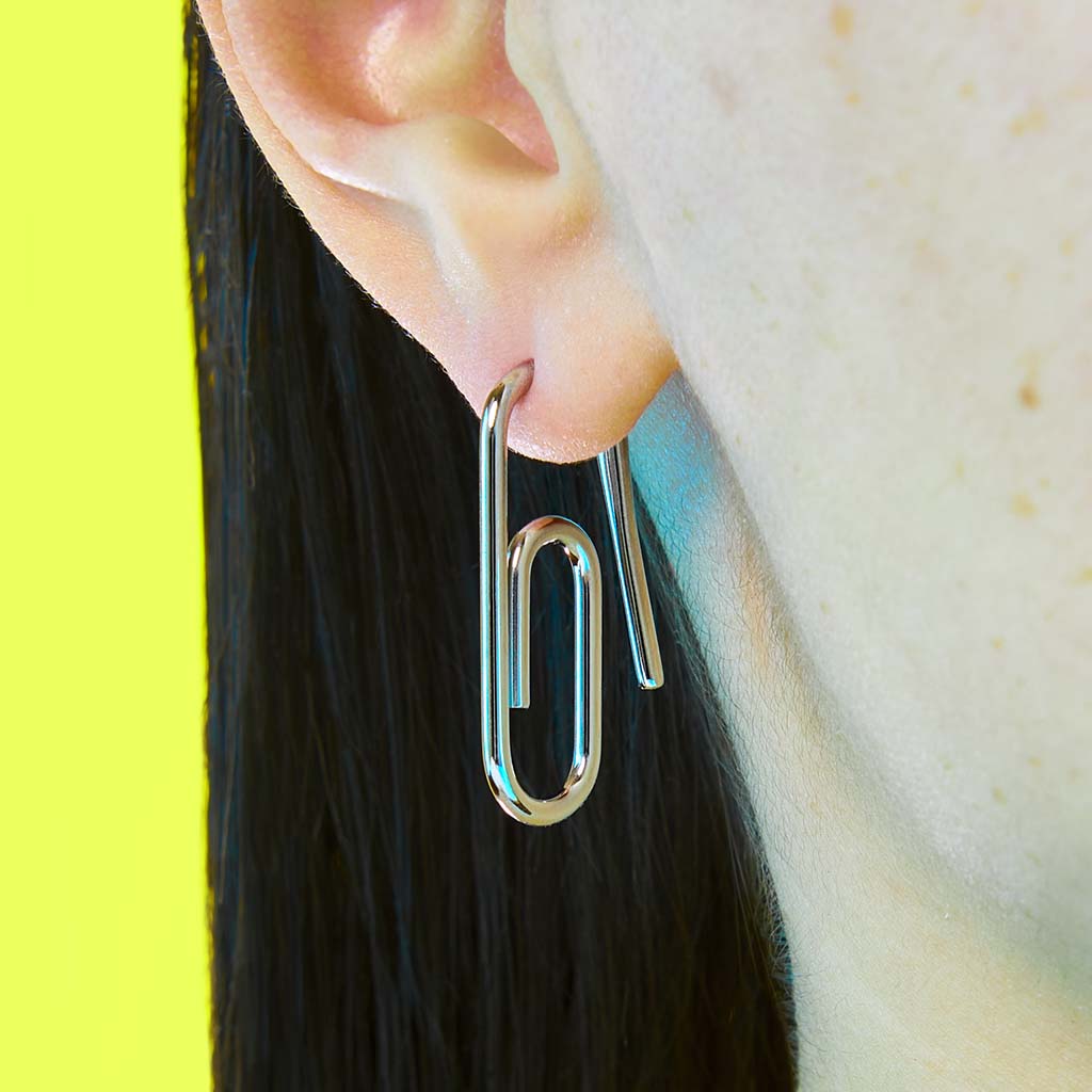 Mini Paper Clip Earring – STUDIOCULT