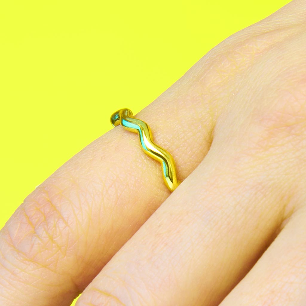 Squiggle Ring 〰️ STUDIOCULT | Shop Now ↯