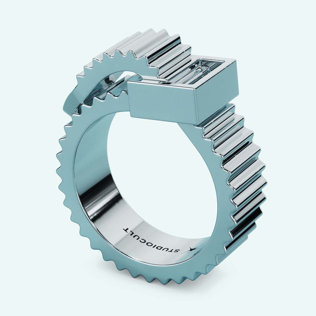 Zip Tie Ring 🤐 STUDIOCULT | Shop Now ↯