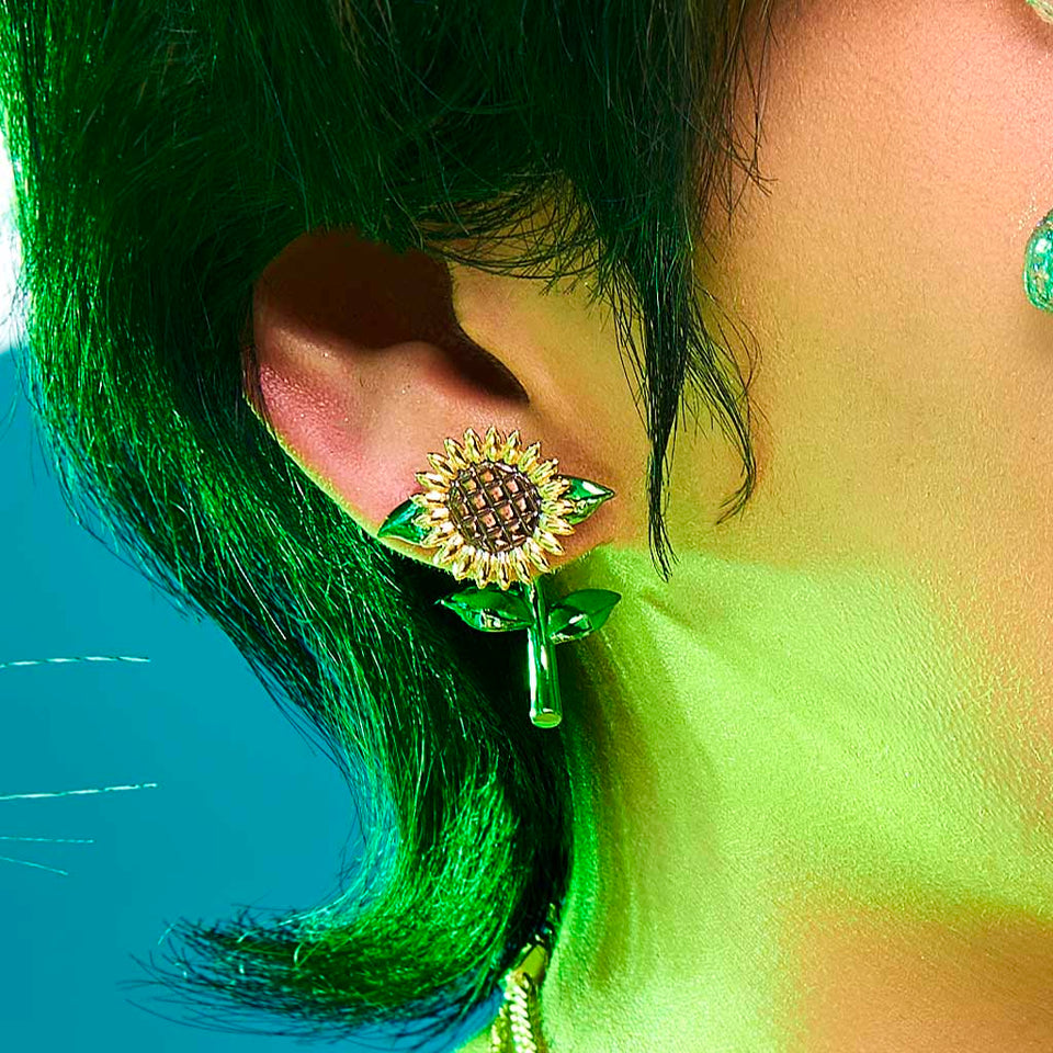 Sunflower Earring ☀️ Freddie Chen x STUDIOCULT ↯