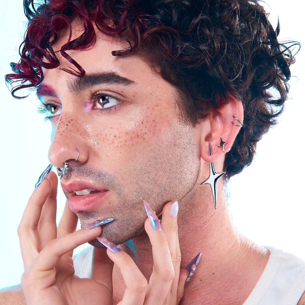 Pierced Star Earring 💫 STUDIOCULT | Shop Now ↯